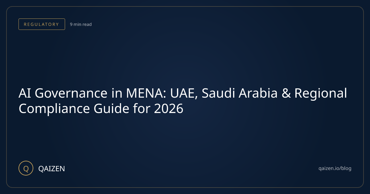 AI Governance in MENA: UAE, Saudi Arabia & Regional Compliance Guide ...